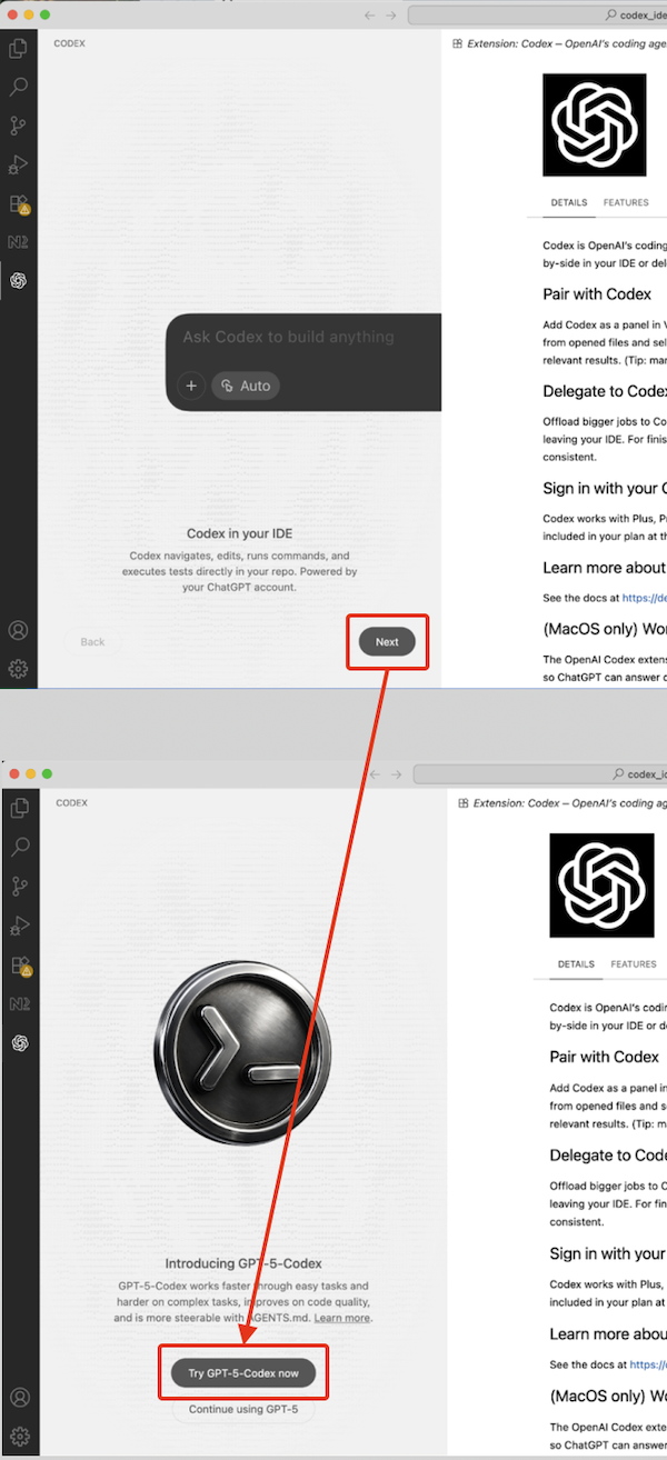 VS CodeでCodex IDE extensionを設定（ChatGPT Plus以上が必要）/AIコーディング支援/無料〜安価で生成AI ...
